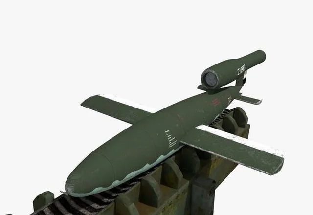 3D Model – V-1 Flying bomb Low-poly (PBR)