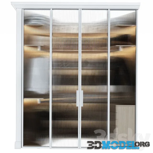 3D Model – Wardrobe block _6