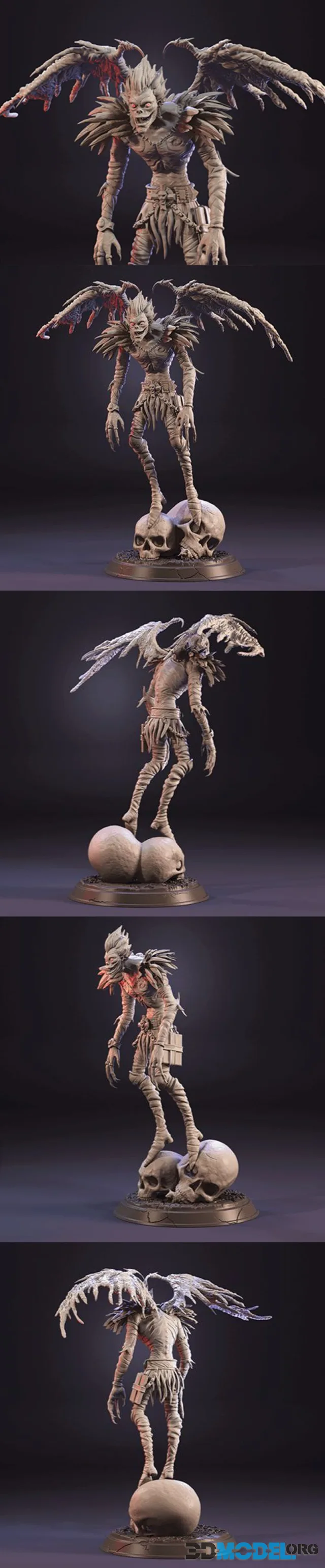 3D Model – Ryuk - Death Note - Fotis Mint – Printable