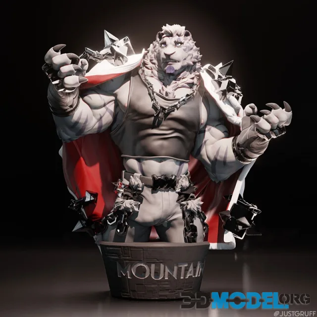 3D Model – JustGruff - Mountain (Extra Edition) – Printable