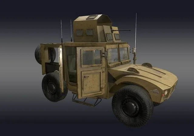3D Model – Armoured Vehicle (PBR)