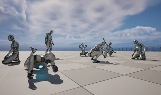 Unreal Engine asset – Children Animations