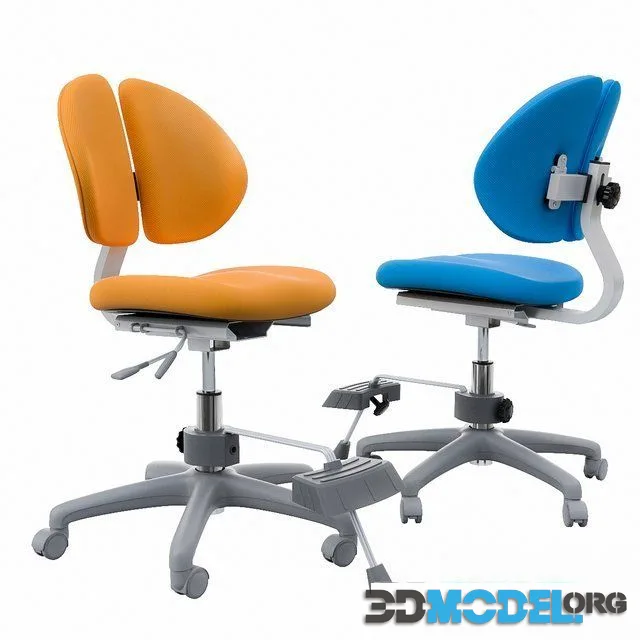3D Model – Children's orthopedic chair Duo Kid