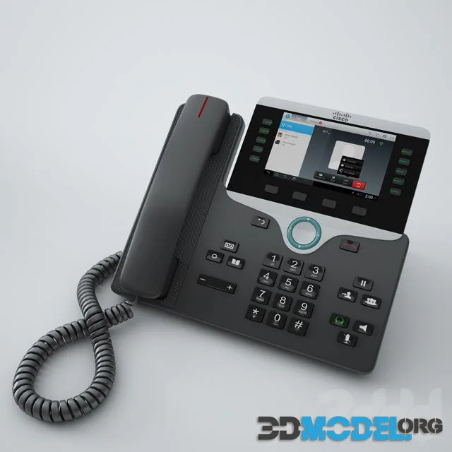 3D Model – Cisco IP Phone 8841