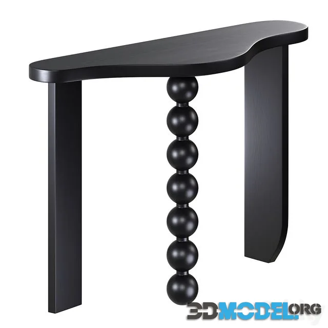 3D Model – Console Mogens Black