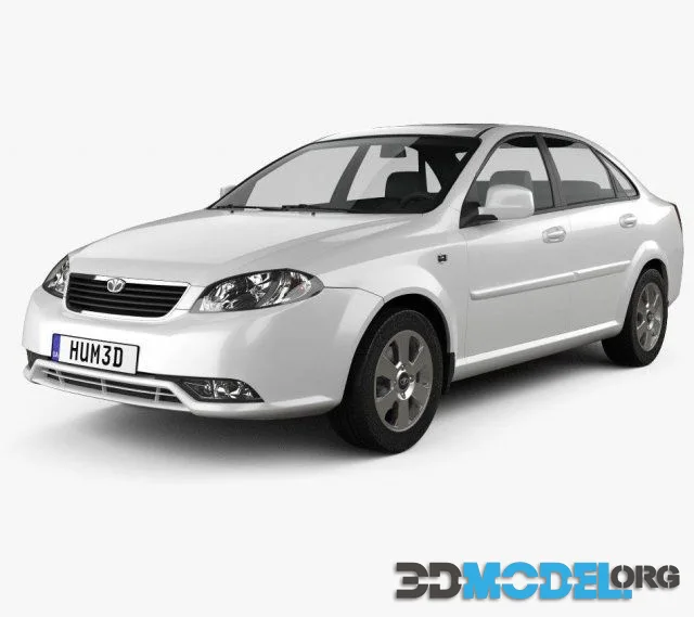 3D Model – Daewoo Gentra 2016