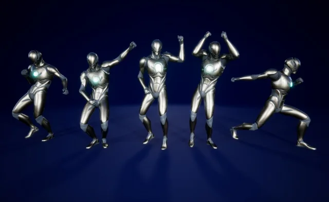 Unreal Engine asset – Dance Emote Animation Pack 5