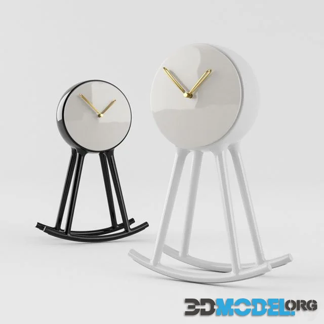 3D Model – Infinity Clock by Nika Zupanc