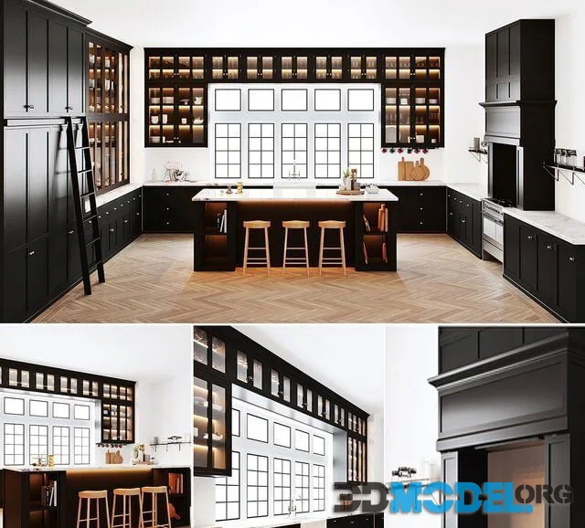 3D Model – Kitchen Set 008