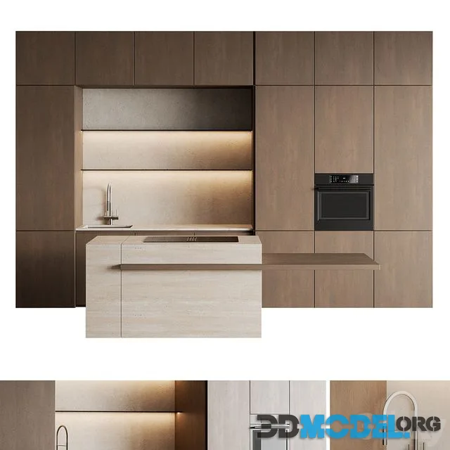 3D Model – Kitchen Set 15