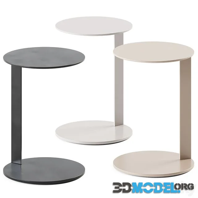 3D Model – Side Table Note by Blu Dot