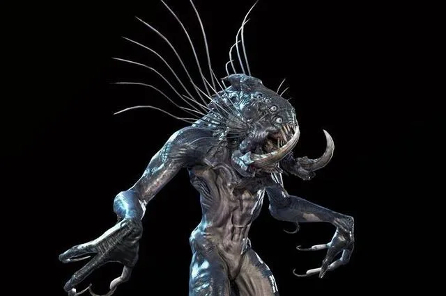 3D Model – Swamp Monster Low-poly (PBR)