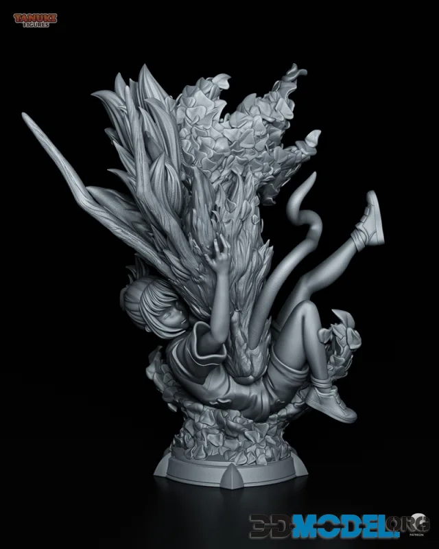 3D Model – Tanuki Figures - Chihiro Bust – Printable