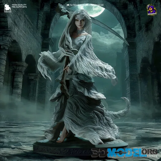3D Model – Bulkamancer Sculpts - Dark Souls - Cruce Pricilla – Printable