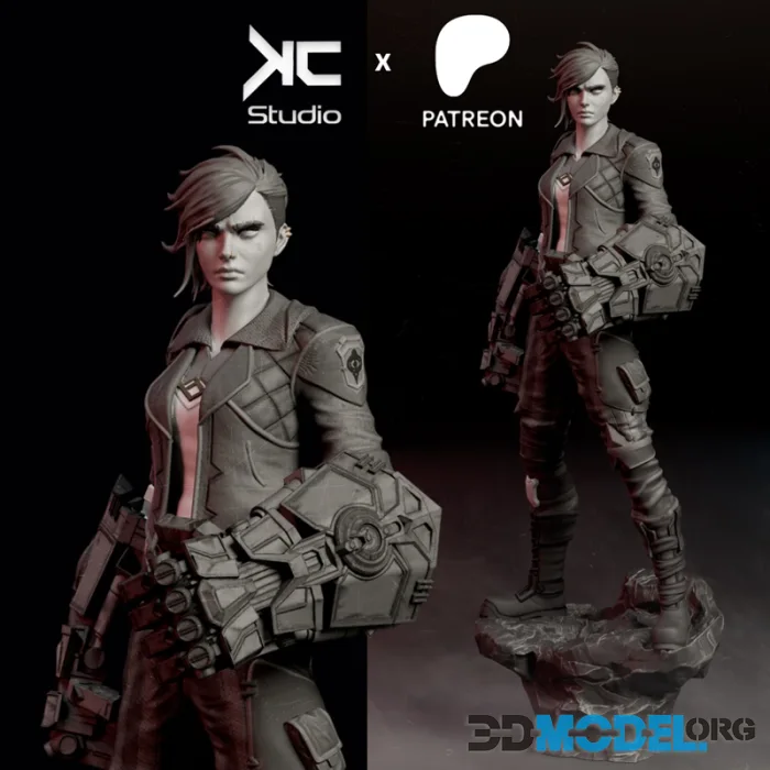 3D Model – KCStudio - Vi Arcane – Printable