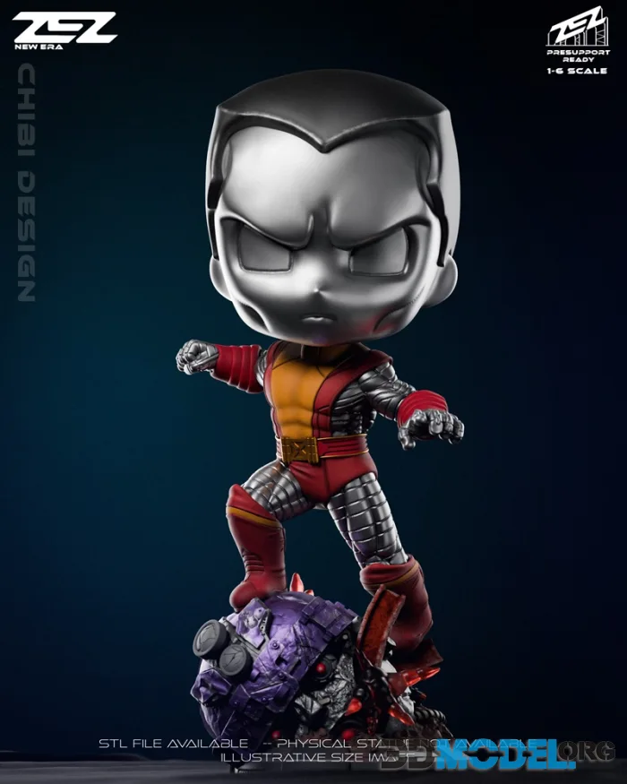 3D Model – ZEZ Studio - Coloso Chibi – Printable