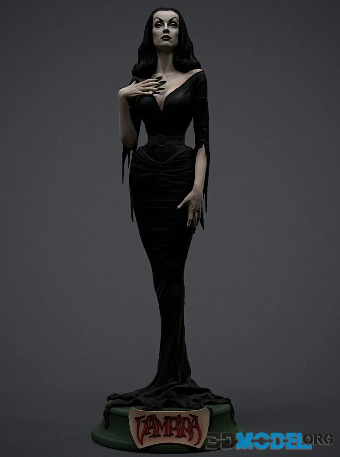 3D Model – Vampira – Printable