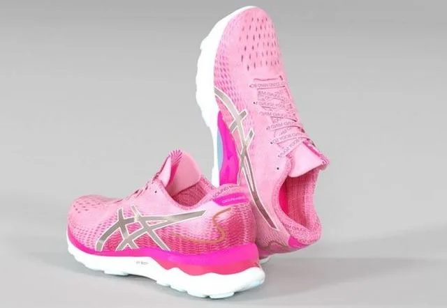 3D Model – ASICS Women Gel-Nimbus 24 Running Shoes Low-poly (PBR)