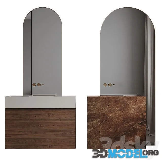 3D Model – Bathroom Hare