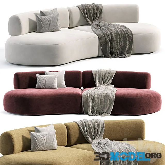 3D Model – Bon Bon Sofa 2