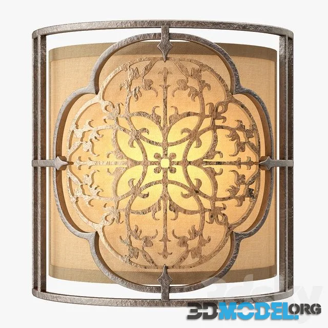 3D Model – Murray Feiss Marcella 1 Lamp Wall Light
