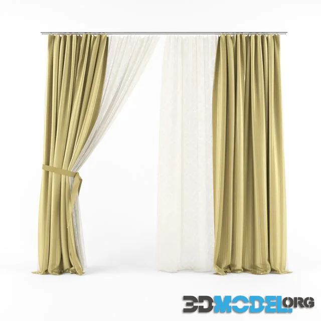 3D Model – shtora_001