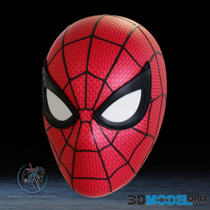 3D Model – Spider-Man Brand New Day Mask – Printable
