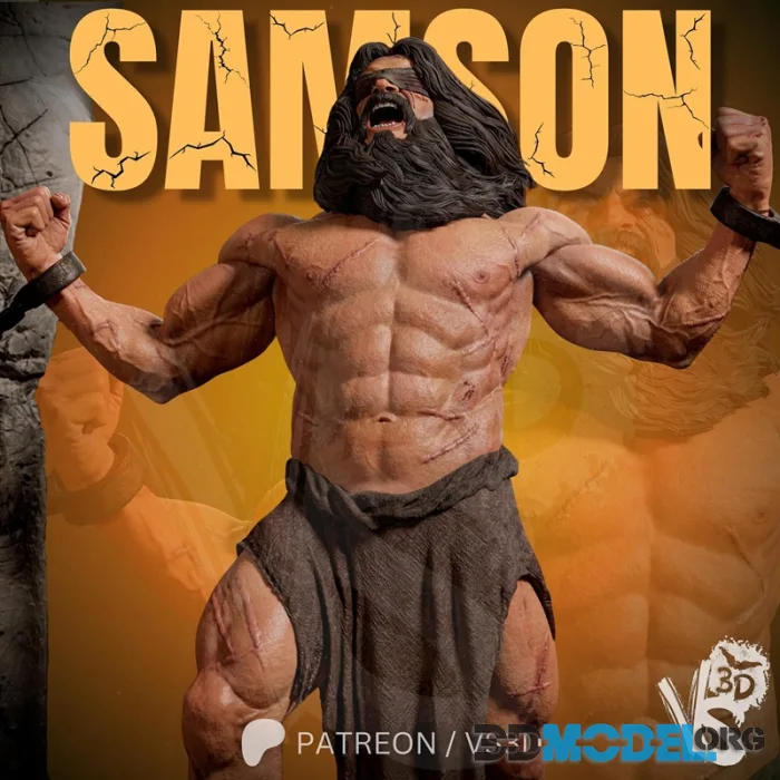 3D Model – VS3D - Samson – Printable