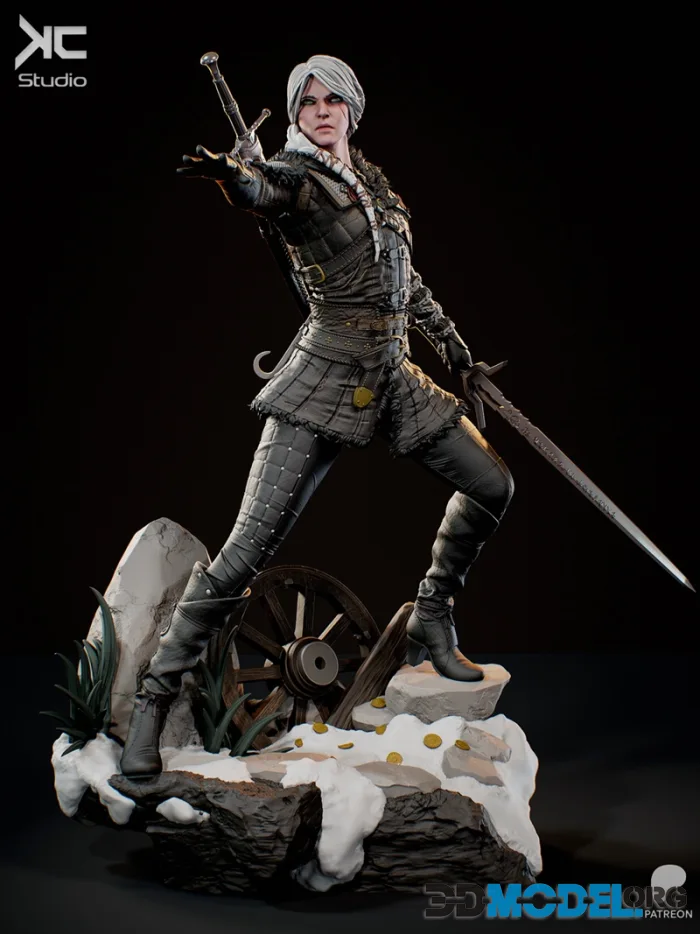 3D Model – KC Studio - Ciri – Printable