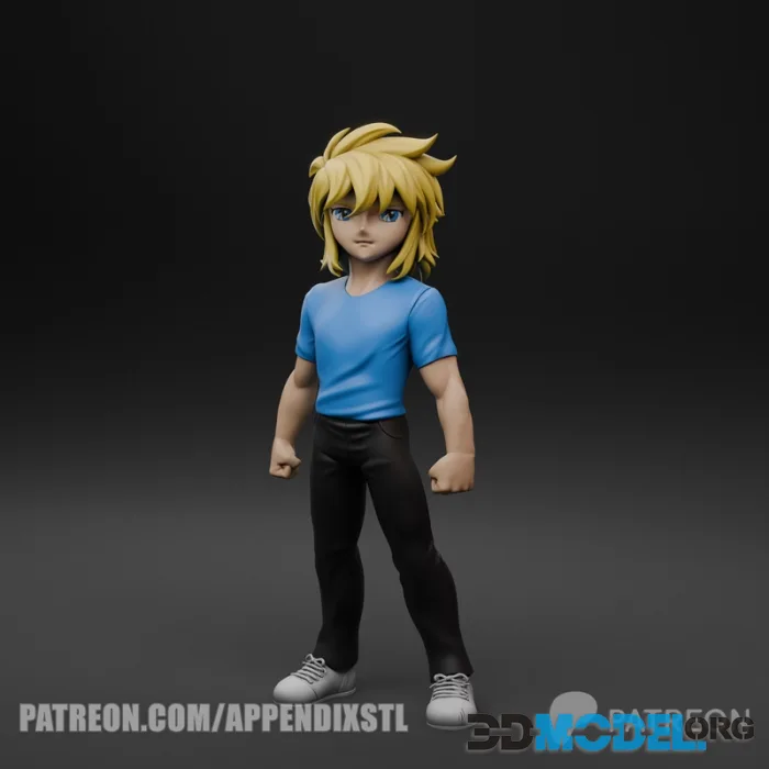 3D Model – Appendix - Hyoga Kid Ver.2 – Printable