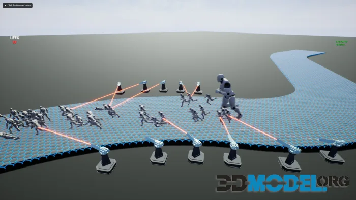 Unreal Engine asset – AI Wave System