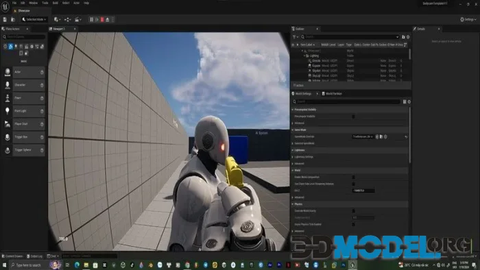 Unreal Engine asset – Bodycam Template
