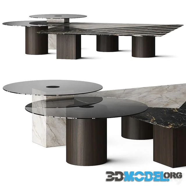 3D Model – Cprn Homood Big Coffee Tables