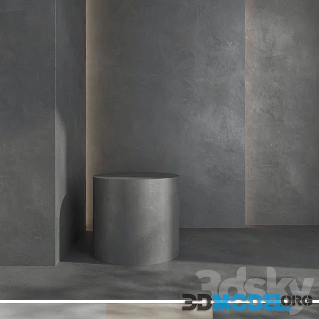 3D Model – Decorative Plaster V12