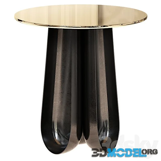 3D Model – Dress Up Side Table Bronze