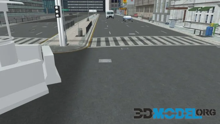 3D Model – ESEC Traffic Project (PBR)