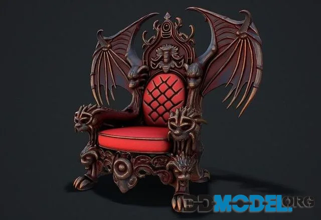 3D Model – Fantasy Thrones Collection (PBR)