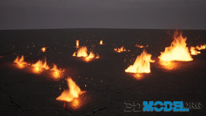 Unreal Engine asset – Fire FX VDB