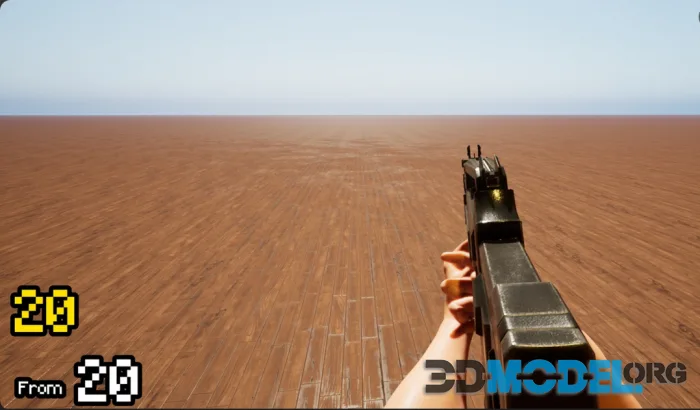 Unreal Engine asset – First-Person Shooter Rifle System