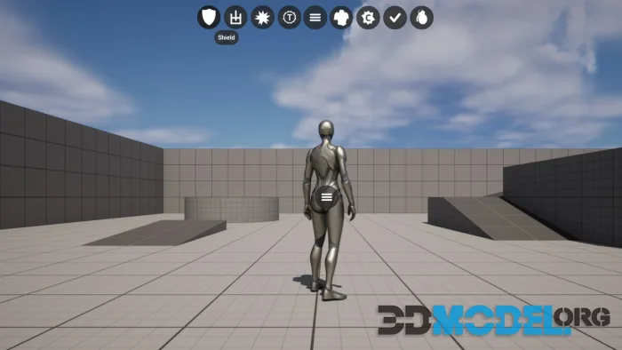 Unreal Engine asset – Float Menu X