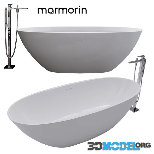 3D Model – Free Standing Bath Wila I Marmorin