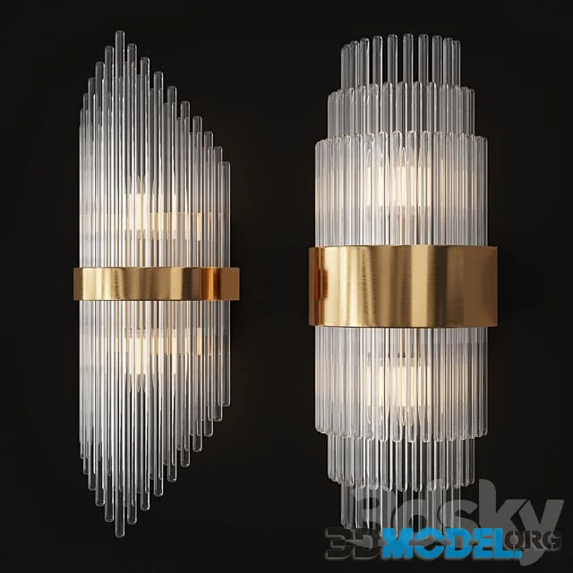3D Model – Garda Decor Sconce Set