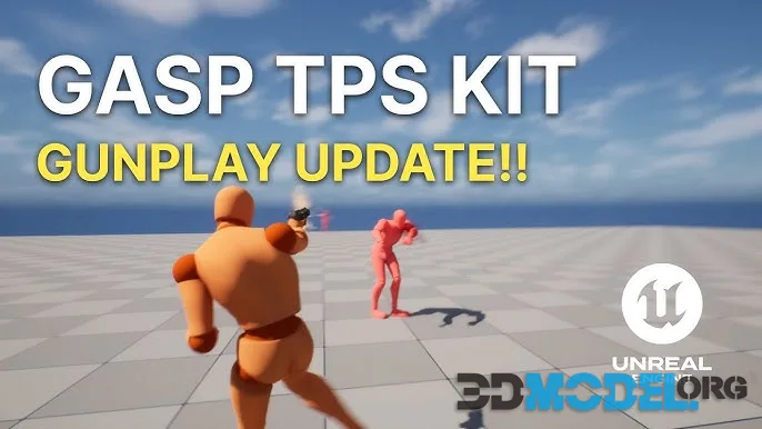 Unreal Engine asset – GASP TPS Kit 1.5 & Zombie System Module