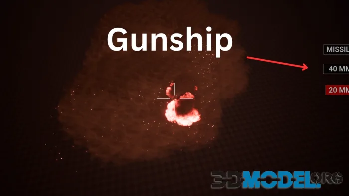 Unreal Engine asset – Gunship Scorestreak system replicated V2