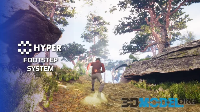 Unreal Engine asset – Hyper Footstep System V3