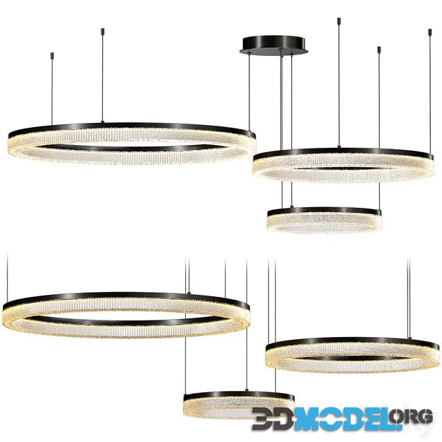 3D Model – Lampatron CELLA COMBO pendant light