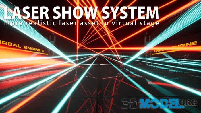 Unreal Engine asset – Laser Show System