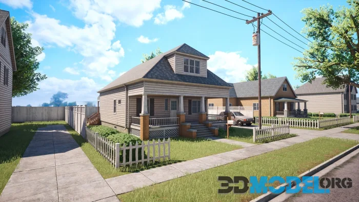 Unreal Engine asset – Modular House