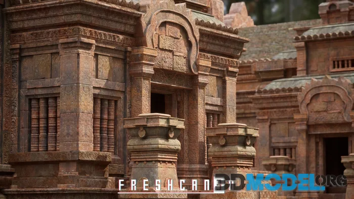 Unreal Engine asset – Modular Temple Building Pack (Historical Temple ...