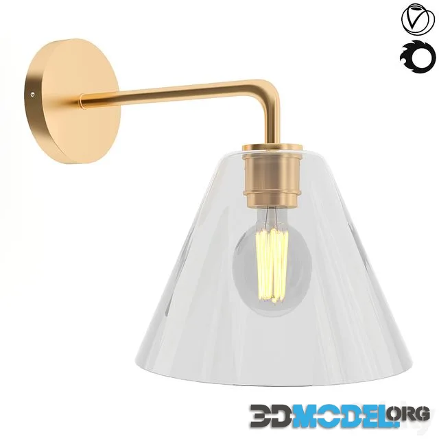 3D Model – Sculptural Glass Cone